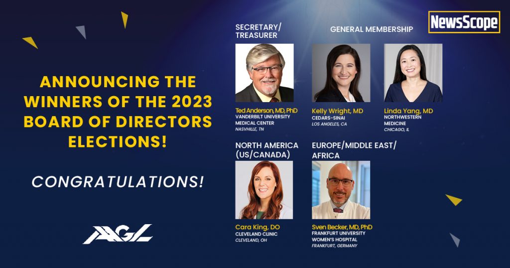 Announcing the 2023 AAGL and FMIGS Boards of Directors - AAGL